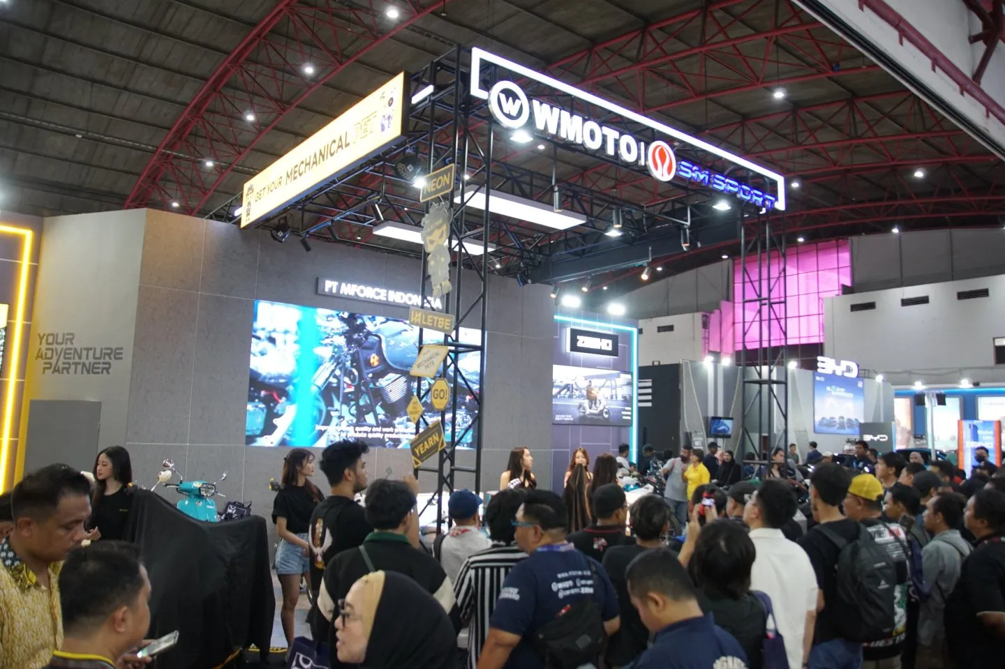 3 Unit Motor Baru MForce, Ada Skutik, Cruiser dan Sportbike di PRJ 2025 ...